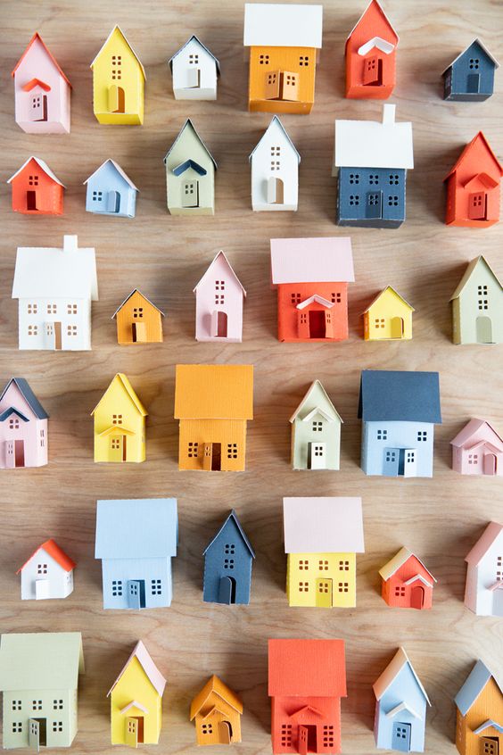 Paper Houses-DIY – Beach Cottage Living - Cape Cod